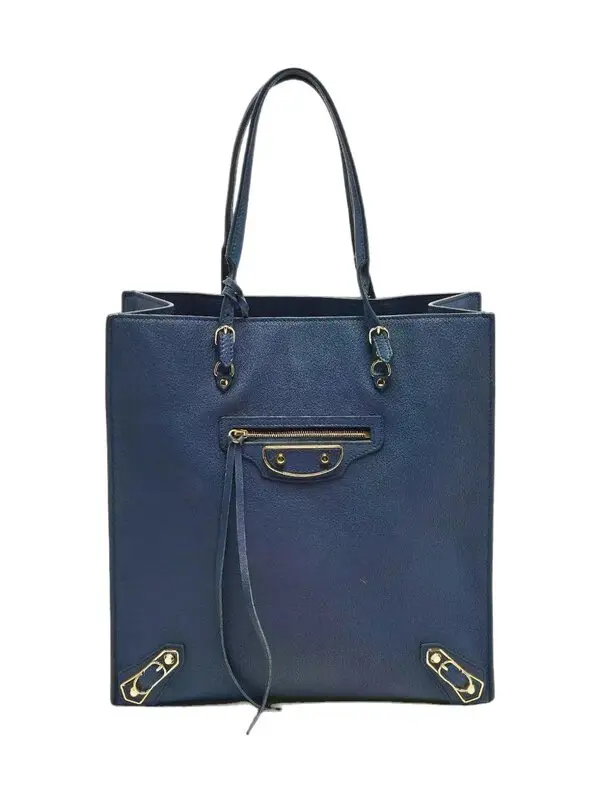 Balenciaga Papier A5 Tote Bag - Blue