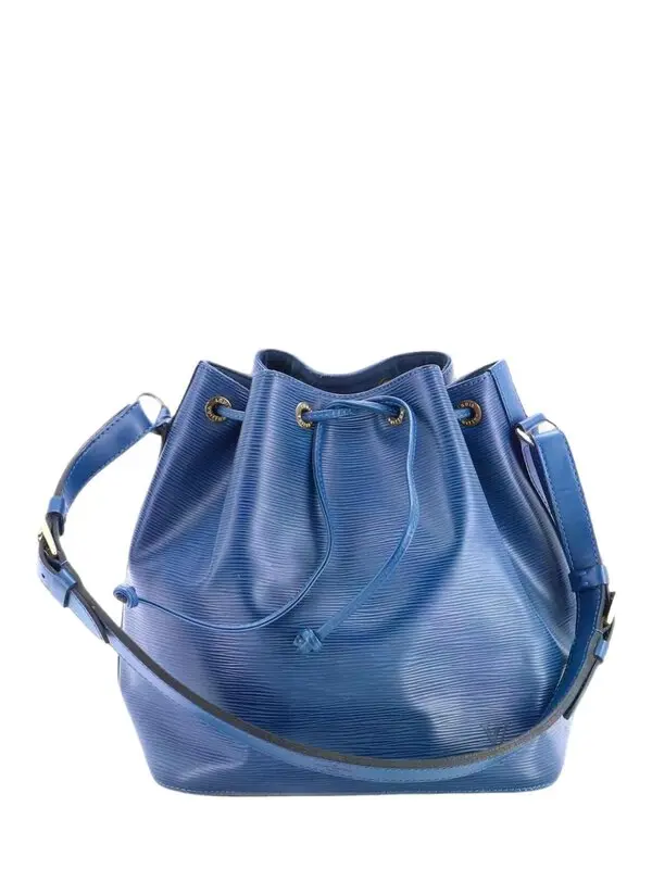 LOUIS VUITTON Epi Leather Petit Noe Bucket Bag - Blue