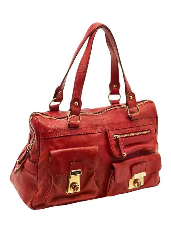 TOD'S Multi-pocket Handbag - Red