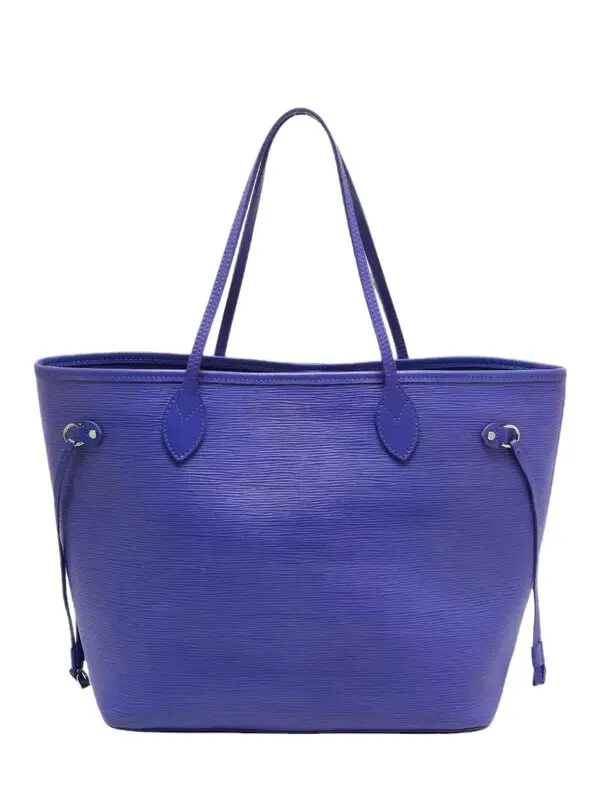 LOUIS VUITTON Pi Leather Neverfull Mm Tote Bag - Purple