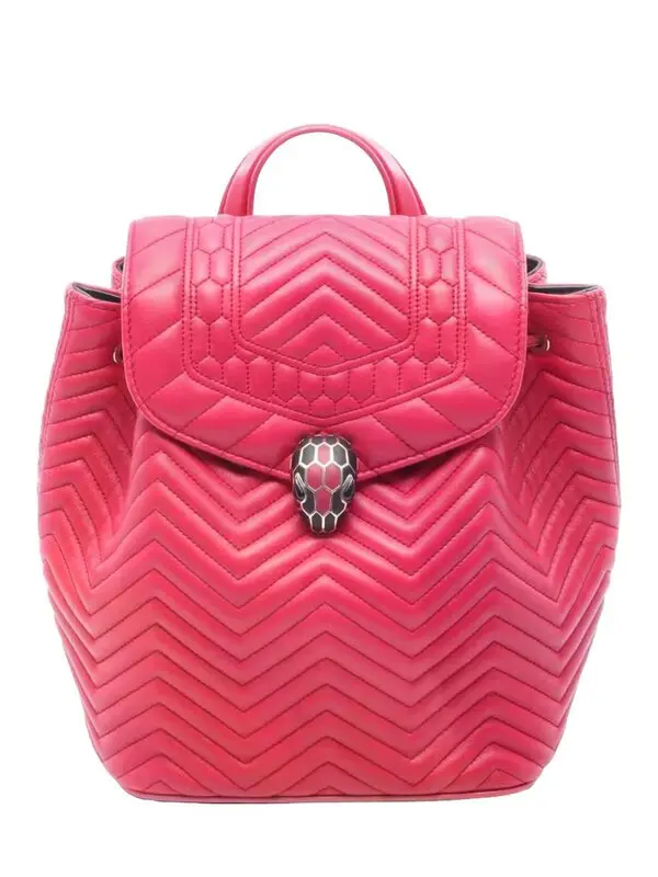 BVLGARI Serpenti Forever Backpack - Pink
