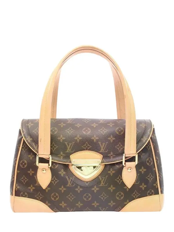 LOUIS VUITTON Monogram Beverly Gm Shoulder Bag - Brown