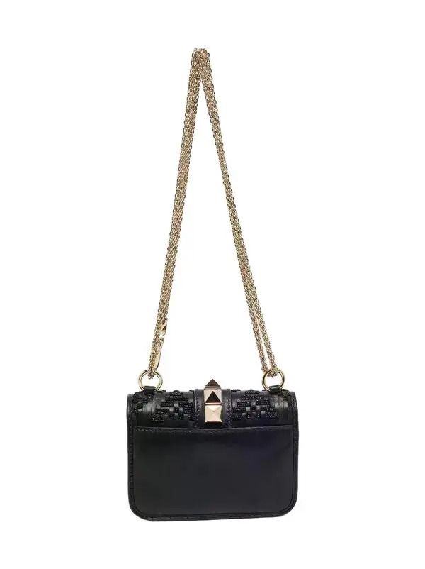 Valentino Garavani Glam Lock Shoulder Bag - Black