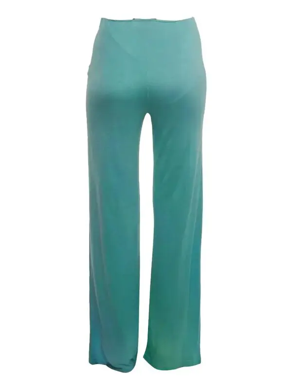 Ralph Lauren Jersey Wide-leg Palazzo Pants - Blue