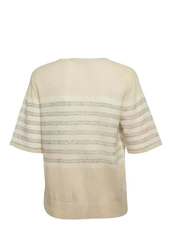 Max Mara Cashmere-blended Knitted Sweater - Neutrals