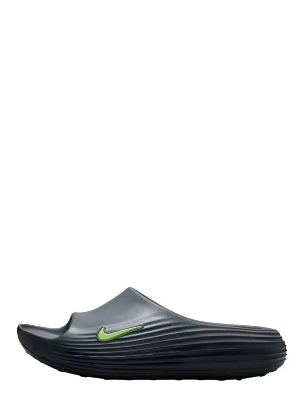 Nike Reactx Rejuven8 Slides - Dark Grey/volt