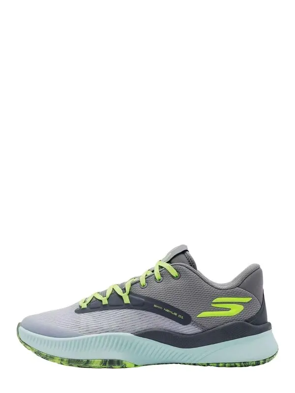 Sketchers Skx Nexus Athletic Sneakers - Gray/green