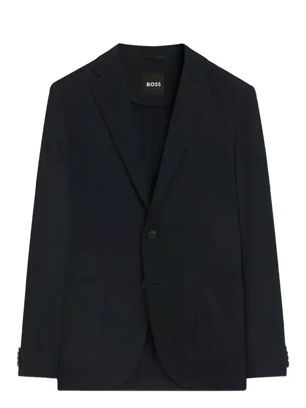 BOSS Single-breasted Blazer - Blue