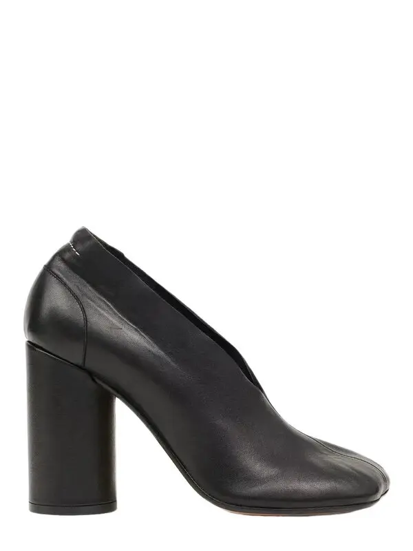MAISON MARGIELA Nappa Leather Anatomic Court Shoes - Black