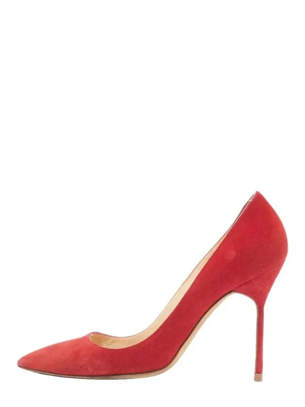 Manolo Blahnik Bb Pointed-toe Pumps - Red