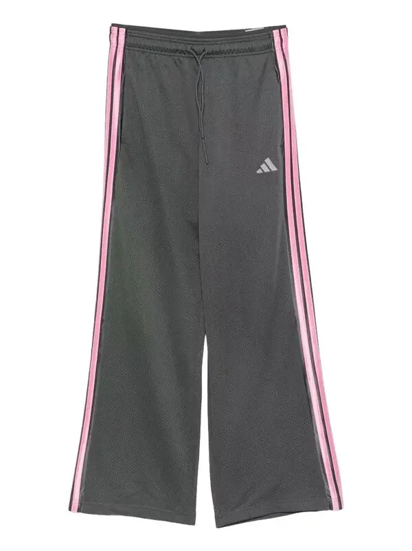 Adidas Side-stripe Track Pants - Grey