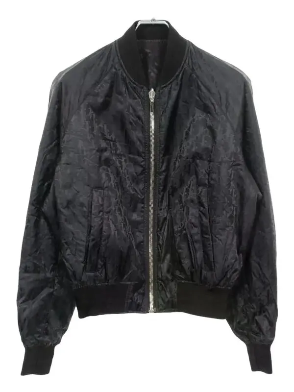 Dior Reversible Oblique Bomber Jacket - Black