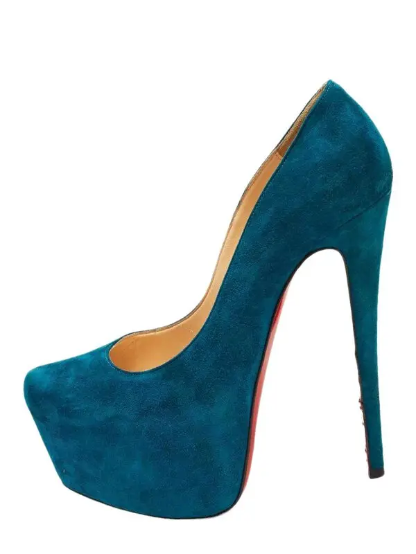 CHRISTIAN LOUBOUTIN Daffodile Platform Pumps - Blue