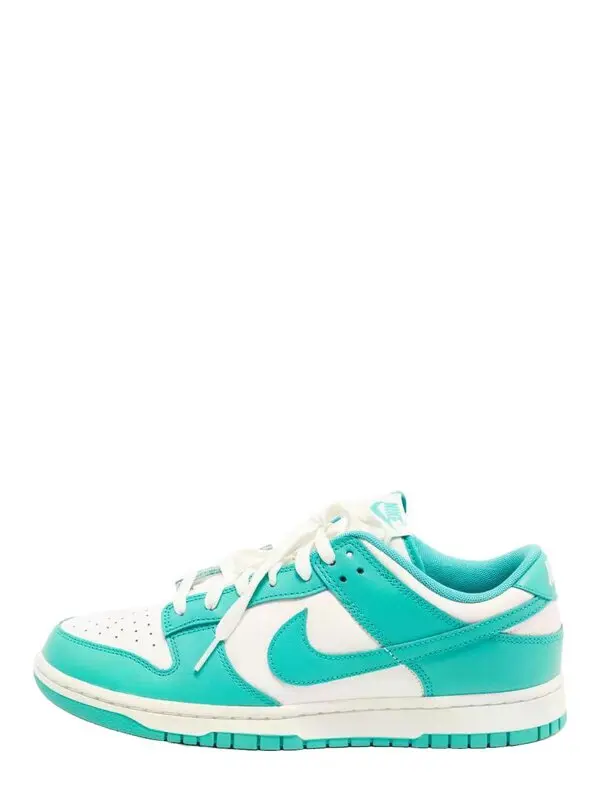 Nike Dunk Low-top Leather Sneakers - Blue