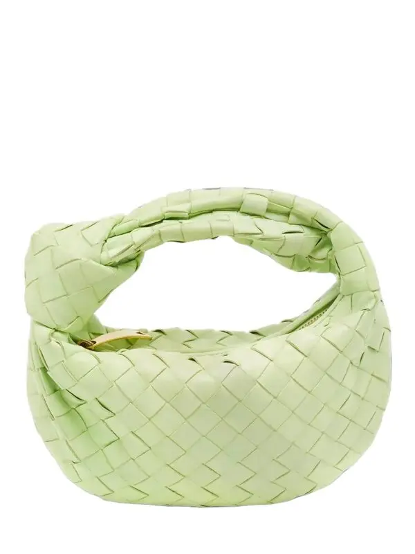 Bottega Veneta Mini Jodie Leather Tote Bag - Green