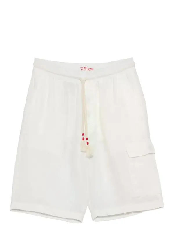 MC2 SAINT BARTH Drawstring Shorts - White