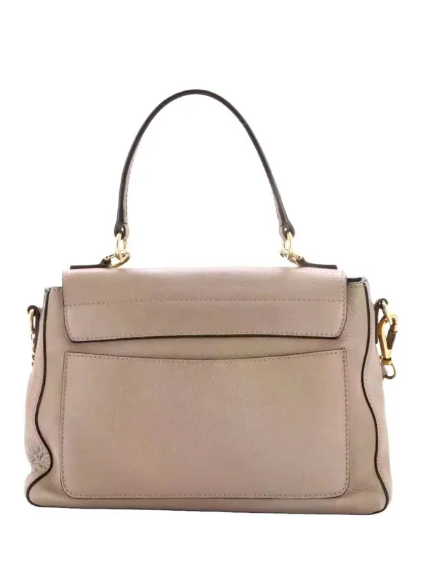 Chloé Faye Small Satchel Bag - Neutrals