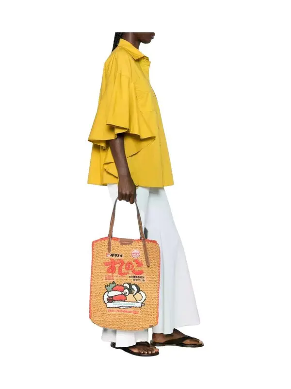 ANYA HINDMARCH Sushi No Ko Tote Bag - Brown