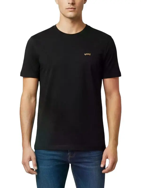 BOSS Logo-print T-shirt - Black