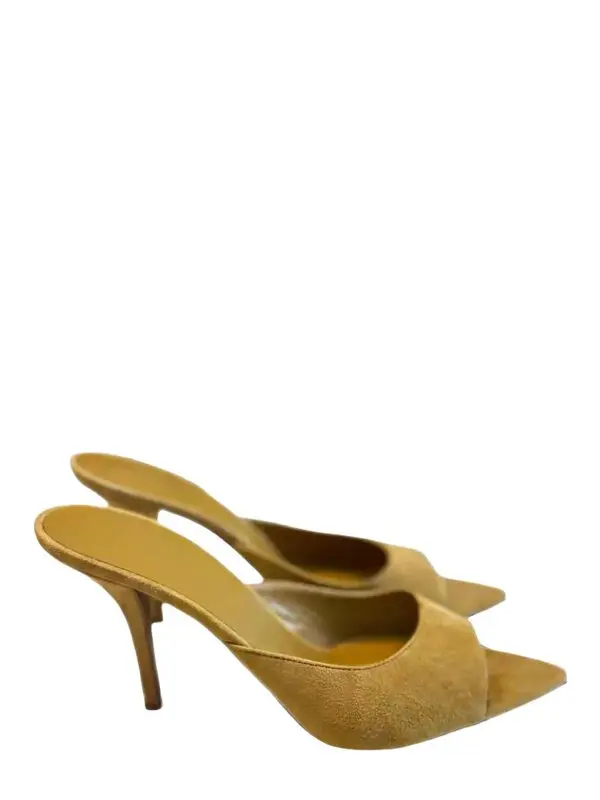 GIABORGHINI Pointed-toe Suede Pumps - Neutrals
