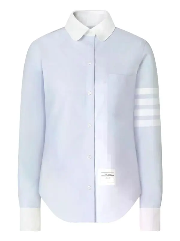 Thom Browne Oxford 4-bar Shirt - Blue