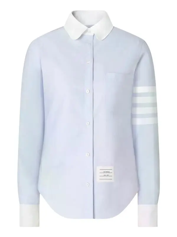 Thom Browne Oxford 4-bar Shirt - Blue