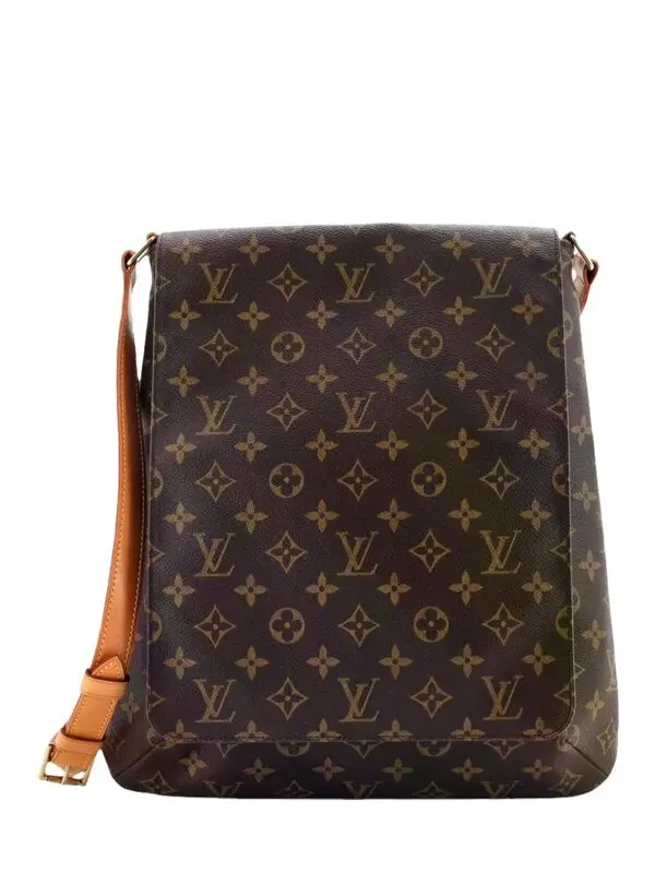 LOUIS VUITTON Monogram Canvas Musette Salsa Gm Bag - Brown