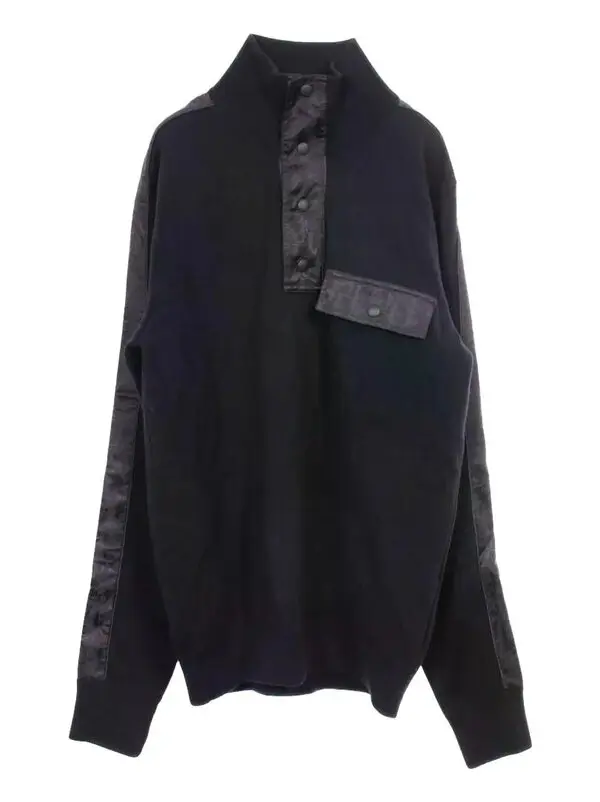 Dior Oblique High-neck Sweatshirt - Blue