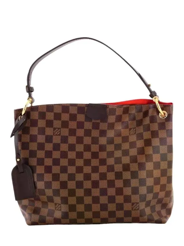 LOUIS VUITTON Graceful Pm Hobo Bag - Brown