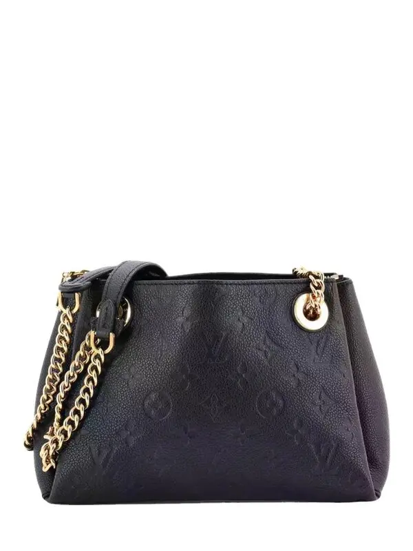 LOUIS VUITTON Monogram Empreinte Surene Bb Shoulder Bag - Black