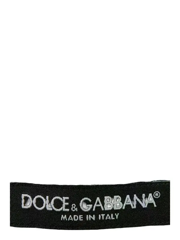 Dolce & Gabbana Jacquard Paneled Shirt - Blue