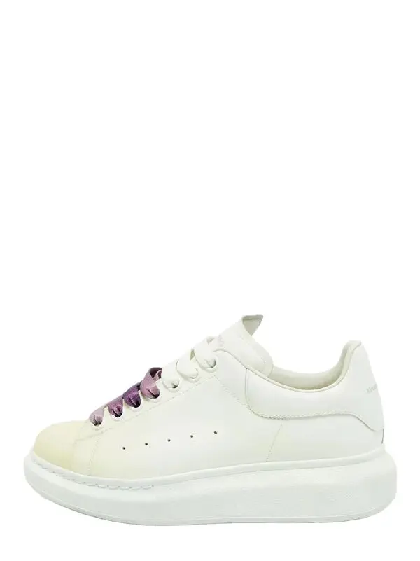 Alexander McQueen Oversized Lace-up Sneakers - Neutrals