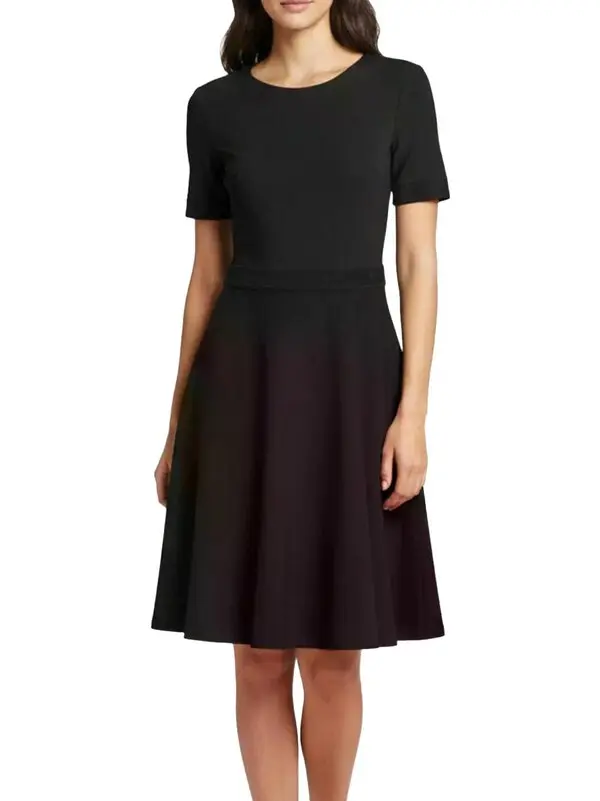 Carolina Herrera Jersey A-line Dress - Black