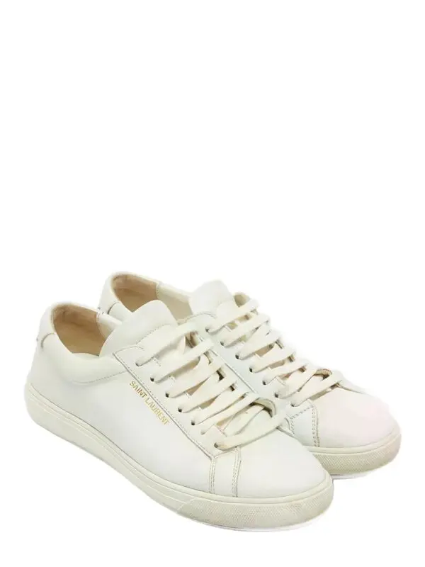 Saint Laurent Andy Low-top Sneakers - White