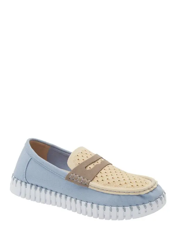 ILSE JACOBSEN Tulip 3233 Loafer - Cornflower