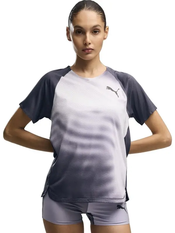 PUMA Lightspeed" Graphic Running T-shirt - Gray
