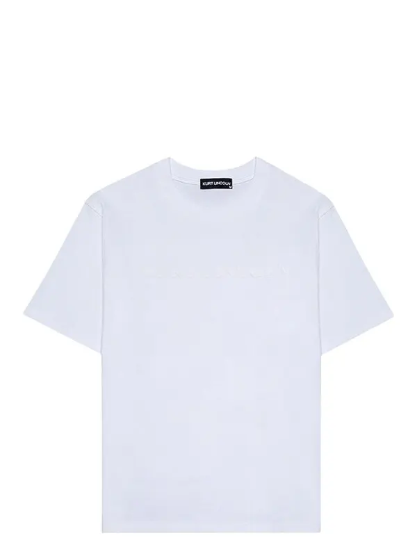 KURT LINCOLN Oversize Cotton Tee - White
