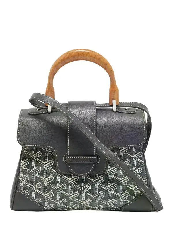Goyard Saigon Souple Satchel Bag - Grey