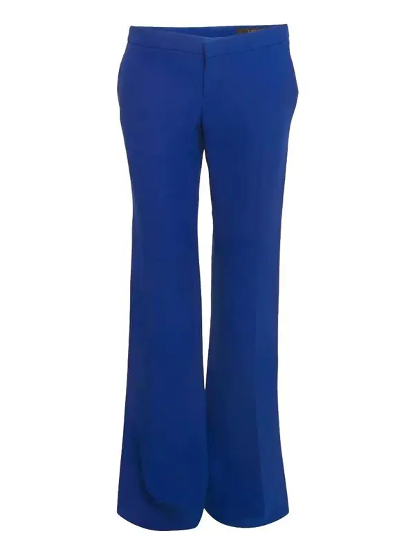 Gucci Crepe Straight-leg Trousers - Blue