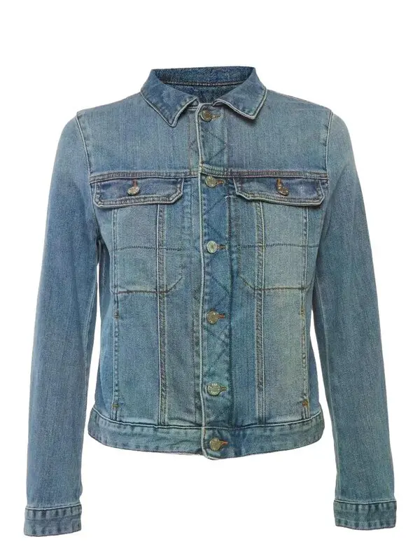 Zadig&Voltaire Denim Button-up Jacket - Blue