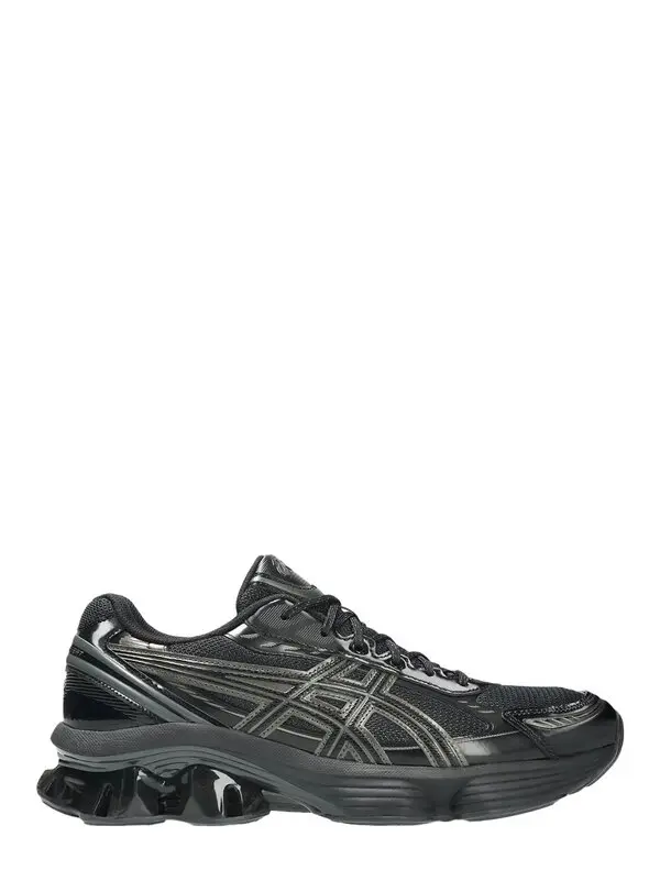 Asics Gel-kinetic Fluent Sneakers In Synthetic Leather - Grey