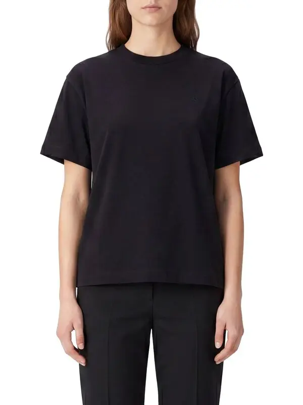 JIL SANDER Set Of Three Cotton T-shirts With Embroidered Logo - Multicolor
