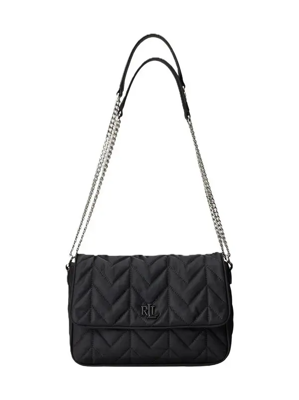 Ralph Lauren Quilted Shoulder Bag - Black