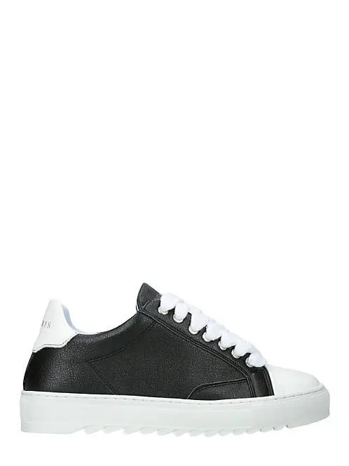 NUMERIS Atelier Leather Trainers - Black
