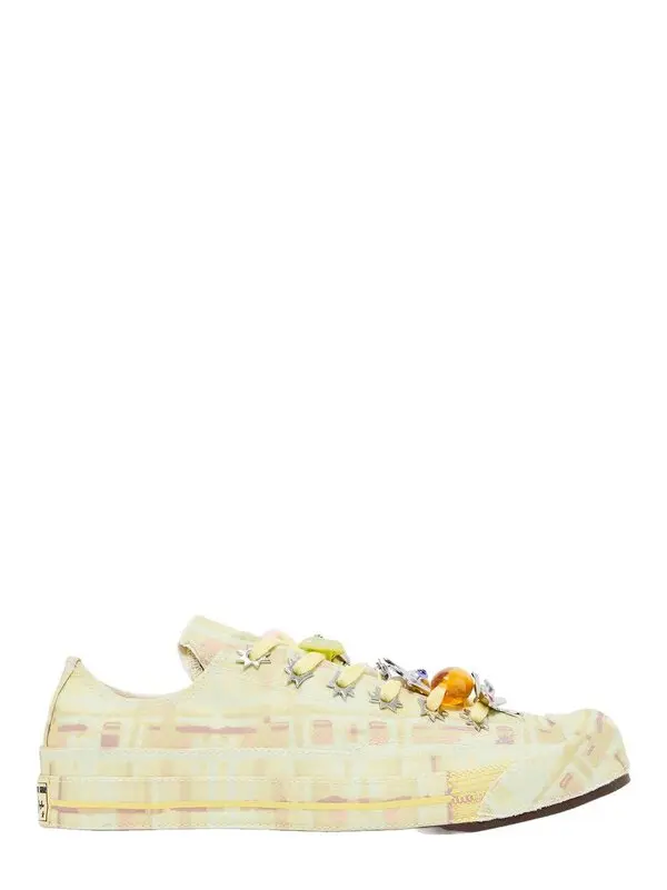 CONVERSE Collina Strada X Chuck 70 "mellow " Embellished Sneakers - Yellow
