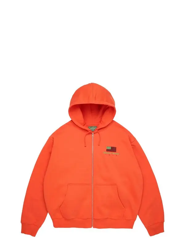 DENIM TEARS Pan African Zip Hoodie - Orange