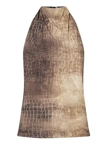 JADED LONDON Zene Backless Woven Top - Multi