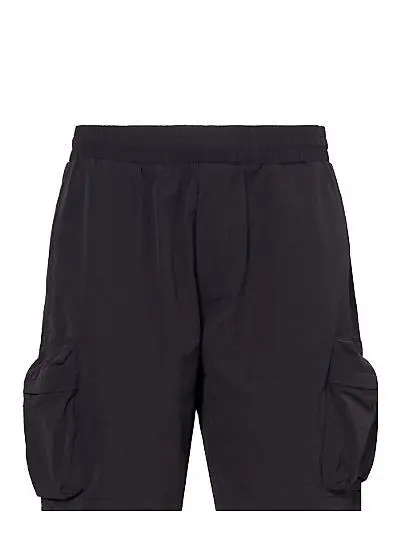 ARNE Woven Cargo Shorts - Black