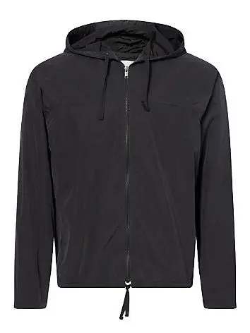 THE ROW Woven Hooded Jacket - Black
