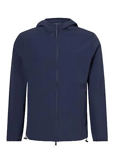 ARNE Active Technical Windbreaker Jacket - Navy